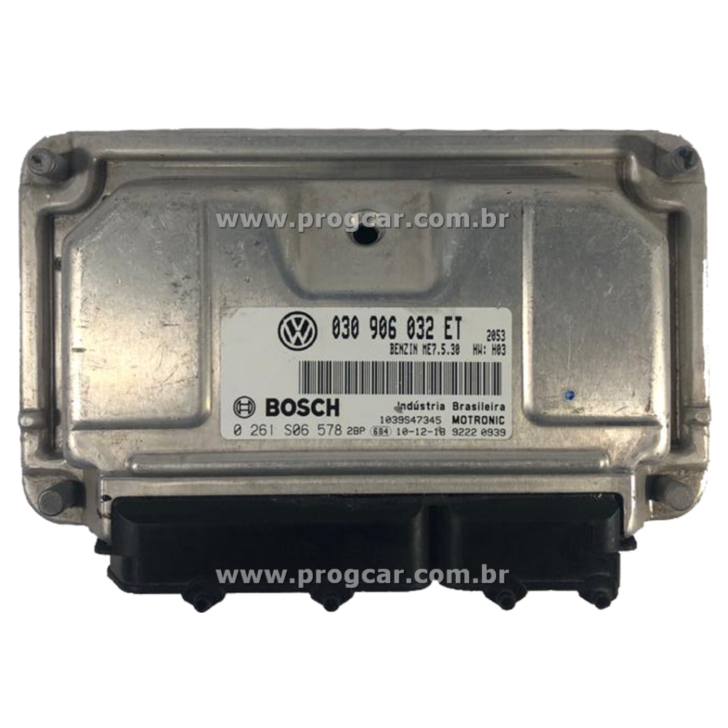 Módulo de injeção Bosch ME7.5.30 ET para VW Gol, Voyage 1.6 8V Flex ...